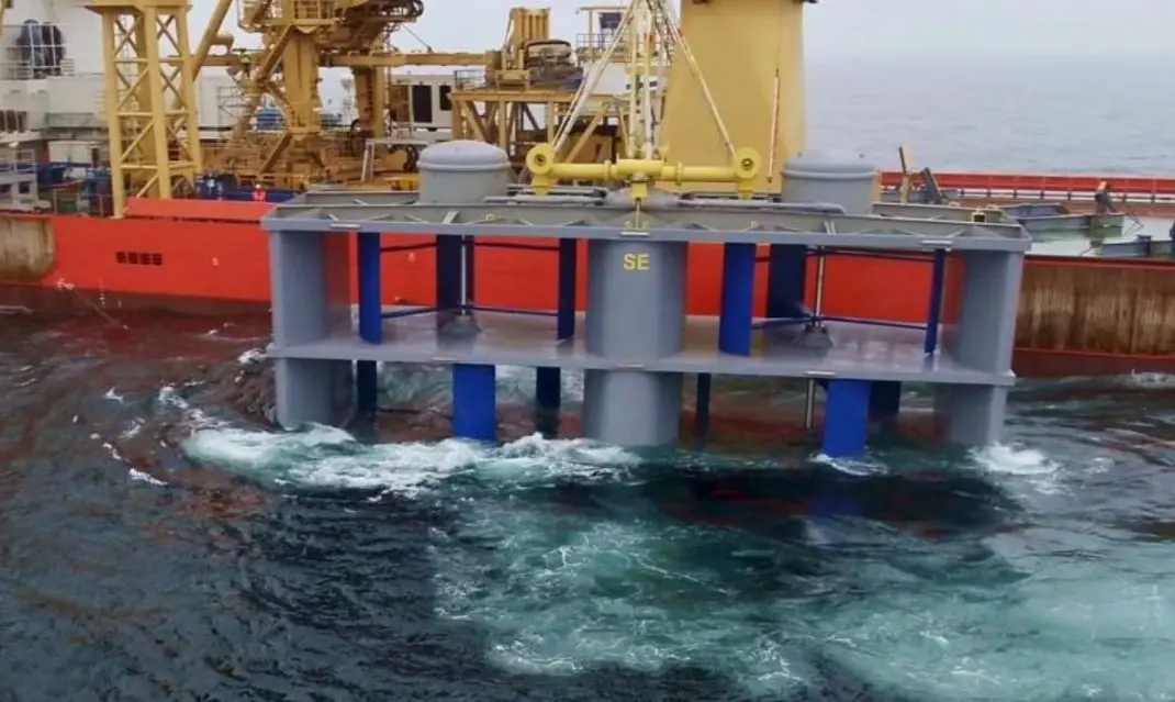 L'hydrolienne marine HydroQuest Ocean mise en service - Enerzine