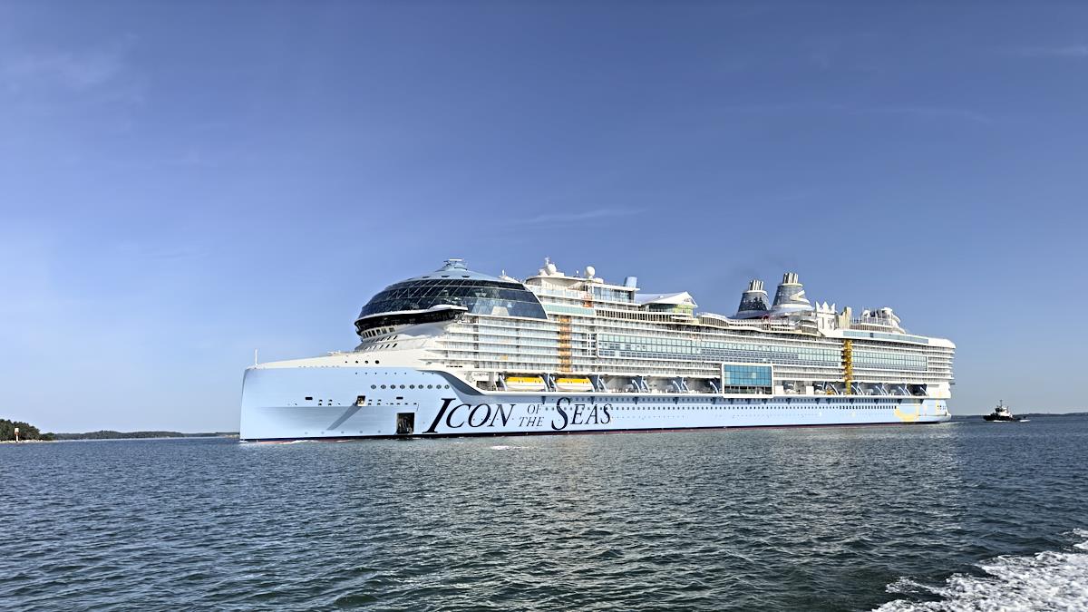 Icon of the Seas : le plus grand paquebot au monde se prépare pour 2024 ...