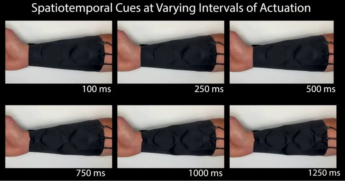 Ce textile révolutionne les retours haptiques sans électronique lourde ...