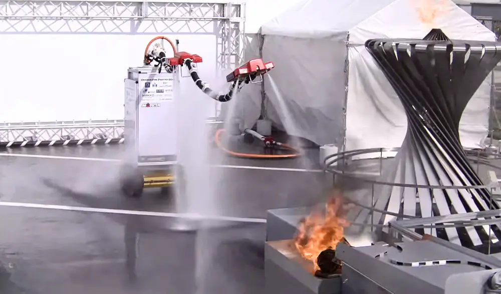 Le Dragon Pompier : un robot volant pour combattre les incendies - Enerzine